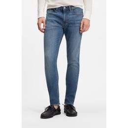 Hugo Herren 5-Pocket-Jeans "Zane"turquoise, aqua440, Gr. 32, unifarben, Denim/Jeans, Obermaterial: 99% Baumwolle, 1% Elasthan, Jeans, Extra-Slim Fit,