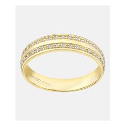Diamant L'&eacute;ternel Eternity-Ring aus 375 Gelbgold mit 0.20 Karat Diamant | Gr.: 52