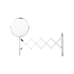 Beliani Badezimmerspiegel YVELINES in Silber - (W) 57 x (H) 36 x (L) 5 cm | Gr.: onesize