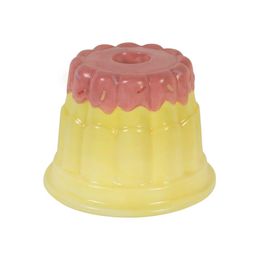 Blond Amsterdam Kerzenhalter Blond Geburtstag - Gelber Pudding in Bunt - 9cm | Gr.: onesize