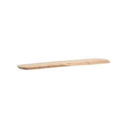 FineBuy Wandregal in Braun / Akazie / 100x20x3 | Gr.: onesize