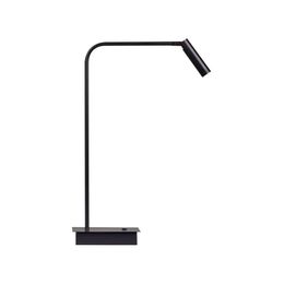 Beliani B&uuml;roleuchten LAWSON in Schwarz - (W) 27 x (H) 55 x (L) 10 cm | Gr.: onesize