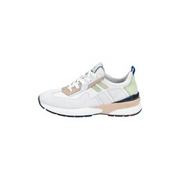 Lloyd Sneaker low Damen Gr&ouml;&szlig;e 42 dunkelbeige / hellgr&uuml;n / wei&szlig; Sommerschuhe