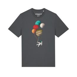 Watapparel Shirt 'Balloon Spaceman' Herren Gr&ouml;&szlig;e XXL anthrazit / mischfarben