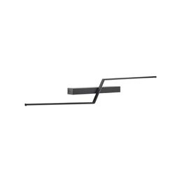 Beliani Spiegel- und Bilderleuchte NOCEDA in Schwarz - (W) 100 x (H) 16 x (L) 4 cm | Gr.: onesize