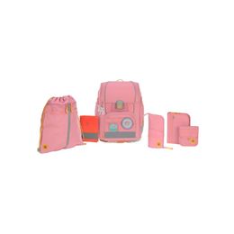 L&auml;ssig L&auml;ssig Schulranzen Set 7-teilig, Boxy Unique pink | Gr.: onesize