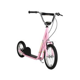 HOMCOM Kinderscooter in Rosa 135L x 58B x 100H cm | Gr.: onesize