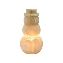 Beliani Dekoleuchte BANGA in Beige - (W) 26 x (H) 51 x (L) 26 cm | Gr.: onesize