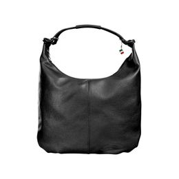 Florence Schultertasche Leder schwarz ca. 45cm | Gr.: onesize