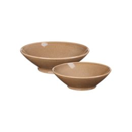 Ritzenhoff & Breker Ritzenhoff & Breker 2er Set Servierschalen-Set Sahara in Hellbraun | Gr.: onesize