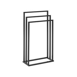 Beliani Handtuchst&auml;nder CHARRAS in Schwarz - (W) 45 x (H) 84 x (L) 21 cm | Gr.: onesize