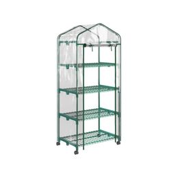 Outsunny Gew&auml;chshaus in Transparent 69L x 50B x 165H cm | Gr.: onesize