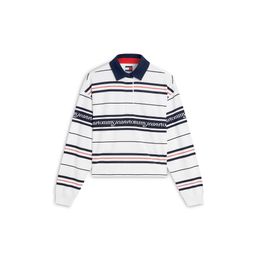 Tommy Jeans Poloshit Damen Gr&ouml;&szlig;e XL marine / rot / wei&szlig;