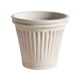 Beliani Outdoor Blumentopf MAIZE in Beige - (W) 43 x (H) 39 x (L) 43 cm | Gr.: onesize