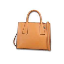 Leder Handtasche Florence Tasche tan, hellbraun ca. 32cm | Gr.: onesize