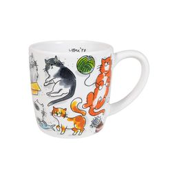 Blond Amsterdam Cappuccino-Becher Katzen in Bunt - 500 ml | Gr.: onesize