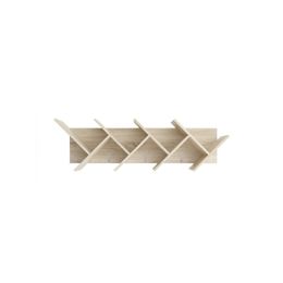 CALICOSY Wandregal B&uuml;chen in Helles - (W)127,5 x (H)38,5 x (L)25,5 cm | Gr.: onesize