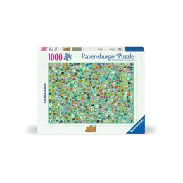 Ravensburger Puzzle 1.000 Teile Challenge Animal Crossing in bunt | Gr.: onesize