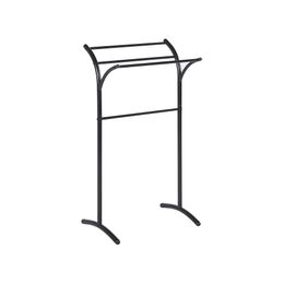 Beliani Handtuchst&auml;nder YOPAL in Schwarz - (W) 51 x (H) 91 x (L) 37 cm | Gr.: onesize