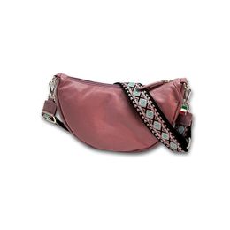 Leder Umh&auml;ngetasche, Citytasche Florence Tasche rosa ca. 33cm | Gr.: onesize