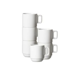 Ritzenhoff & Breker Ritzenhoff & Breker 6er Set Kaffeebecher Bianco 245 ml wei&szlig; in wei&szlig; | Gr.: onesize