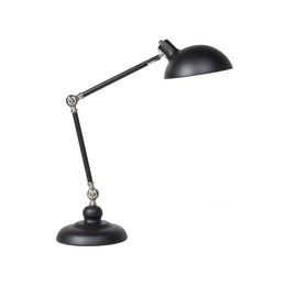 Beliani Tischleuchten MERAMEC in Schwarz/Silber - (W) 19 x (H) 80 x (L) 19 cm | Gr.: onesize