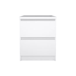 ebuy24 Nachttisch Nada Wei&szlig; 40 x 50 cm | Gr.: onesize