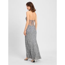 Hey Kyla Abendkleid Damen Gr&ouml;&szlig;e 40 silber Sommerkleid