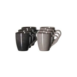 Ritzenhoff & Breker Ritzenhoff & Breker 6er Set Henkelbecher Amalfi 350 ml in Grau | Gr.: onesize