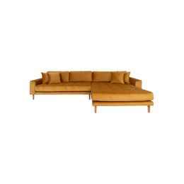 ebuy24 Ecksofa Lido Gelb 290 x 170 cm | Gr.: onesize