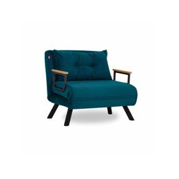 CALICOSY Schlafsessel SANDO in Gr&uuml;n - (W)67 x (H)41 x (L)50 cm | Gr.: onesize