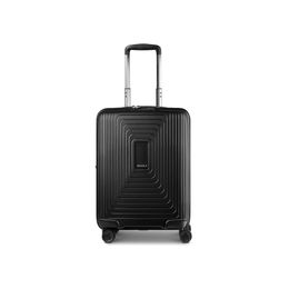 Redolz Essentials 14 4 Rollen Kabinentrolley 55 cm mit Dehnfalte in black metallic | Gr.: onesize