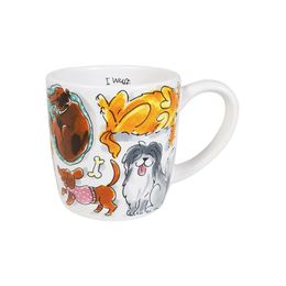 Blond Amsterdam Cappuccino-Becher Hunde in Bunt - 500 ml | Gr.: onesize