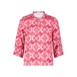 Cartoon Bluse Damen Gr&ouml;&szlig;e XS pink / rot / wei&szlig;