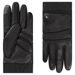 Roeckl Lederhandschuhe 'DUNBAR TOUCH' Herren Gr&ouml;&szlig;e S/M schwarz