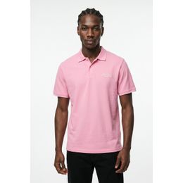 Jack & Jones JACK & JONES Herren Poloshirt "JJCOLLEGE LOGO POLO SS"prism pink, Gr. M, unifarben, Jersey, Obermaterial: 100% Baumwolle, Shirts