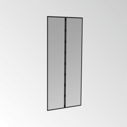 Windhager Insektenschutz-Vorhang "Basic f&uuml;r Balkon- und Terrassent&uuml;ren, Fliegengitter Magnetvorhang", B/H: 95cm x 215cm, grau, Insektenschutzgitter,