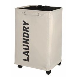 Wenko W&auml;schesammler Quadro Beige, W&auml;schesammler Mod. Quadro Beige in Beige | Gr.: onesize