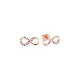 Amor Ohrstecker Silber 925, ros&eacute;vergoldet in Ros&eacute;gold | Gr.: onesize