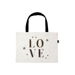 Blond Amsterdam Einkaufstasche Liebe in Schwarz - 35 x 51cm | Gr.: onesize