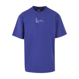 Karl Kani Herren T-Shirt "Karl Kani Herren", blau, Gr. S, unifarben, 100% Baumwolle, Shirts