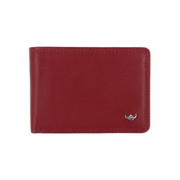 Golden Head Polo Geldb&ouml;rse RFID Schutz Leder 11 cm in rot | Gr.: onesize