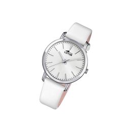 Analog-Armbanduhr Lotus Trendy wei&szlig; mittel (ca. 33mm) | Gr.: onesize