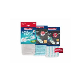Leifheit Wischbezug Profi XL 3er Set wei&szlig; t&uuml;rkis 50,0 x 18,0 x 3,0 cm | Gr.: onesize