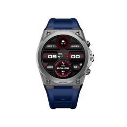 Police Herren-Smartwatch My.Avatar 2.0 Blau/Orange | Gr.: onesize