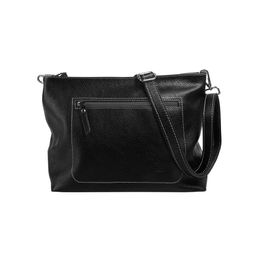 Samantha Look Umh&auml;ngetasche echt Leder in schwarz | Gr.: onesize