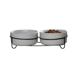 Ritzenhoff & Breker Ritzenhoff & Breker 2er Set Futtern&auml;pfe Taro &oslash; 17 cm grau in grau | Gr.: onesize