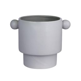 Butlers Blumen&uuml;bertopf HANDLE in Grau | Gr.: onesize