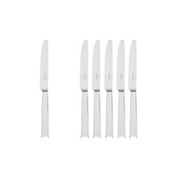 Villeroy & Boch Villeroy & Boch 6er Set Tafelmesser Victor 228 mm silber in silber | Gr.: onesize
