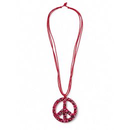 Collezione Alessandro Lange Kette " Paz " in rot | Gr.: onesize